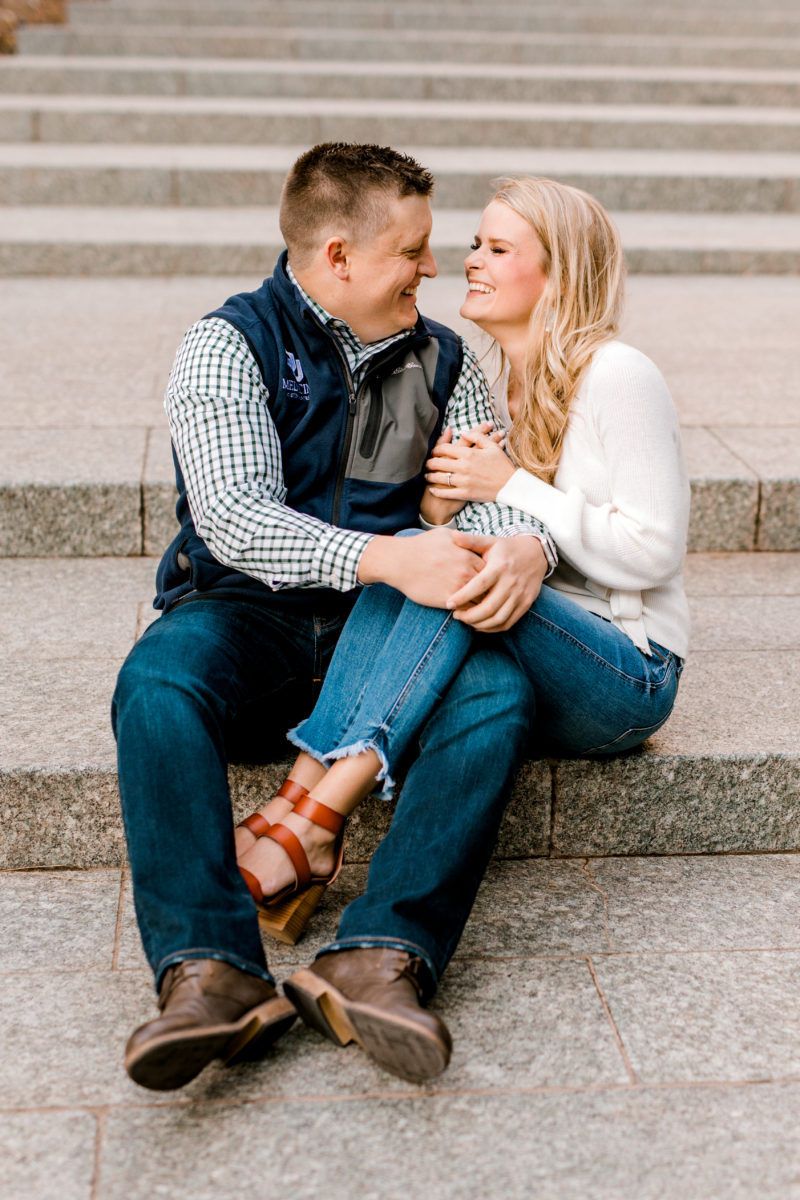 Hailey + Austin | OKC Engagements | Lauren Beauregard Photography