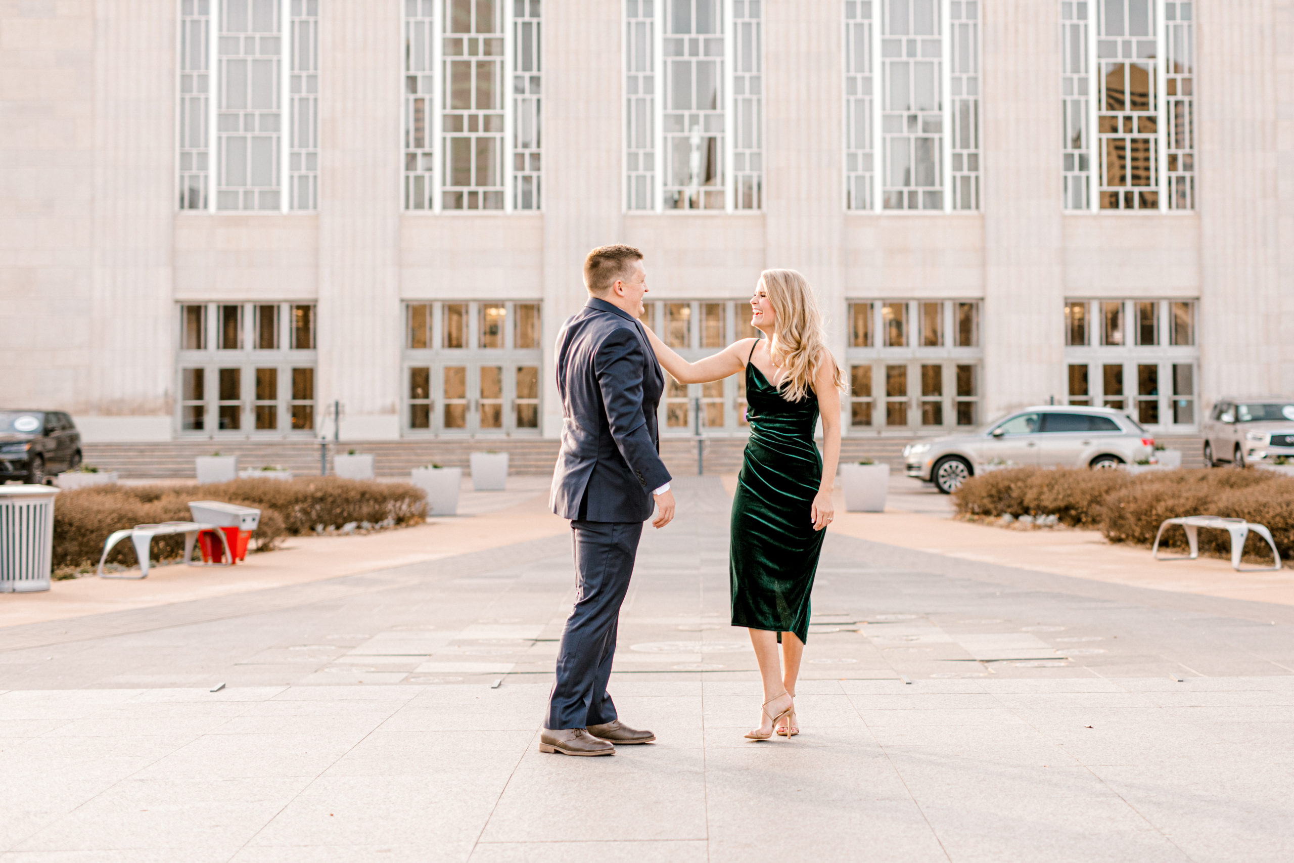 Hailey + Austin | OKC Engagements | Lauren Beauregard Photography
